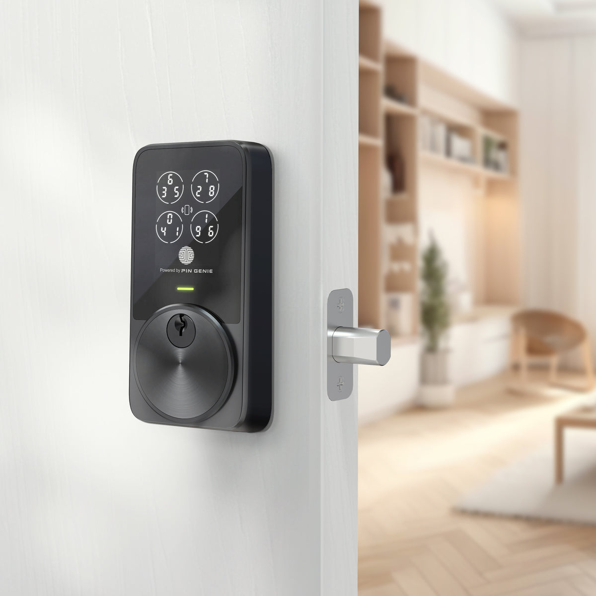 Lockly PIN Genie Pro Zeno Series | Built-In Wi-Fi Smart Lock | Lockly®