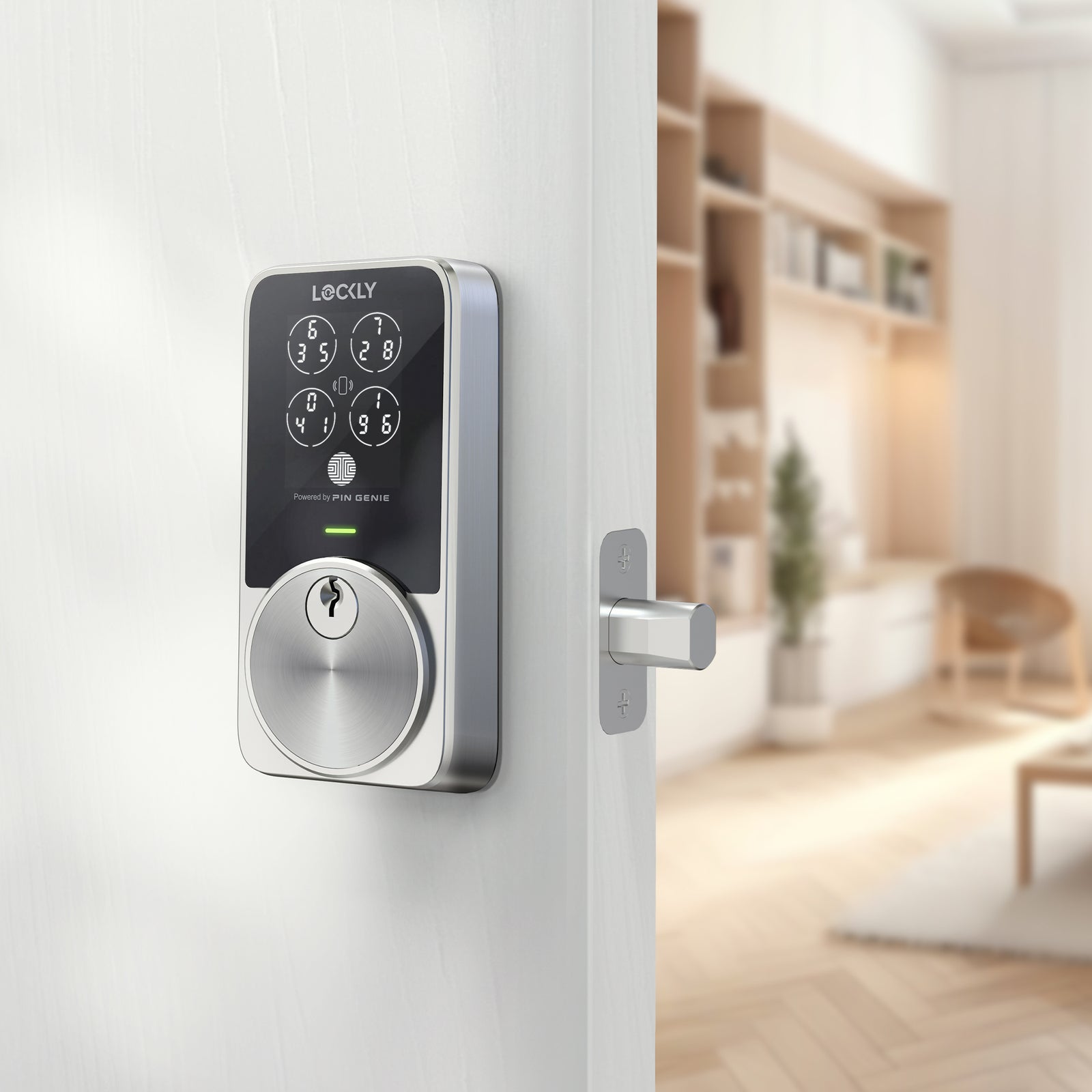 Lockly PIN Genie Pro Zeno Series | Built-In Wi-Fi Smart Lock | Lockly®